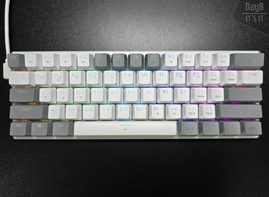 자석축키보드 앱코 AM61 미니배열 게이밍키보드 후기 : 네이버 블로그