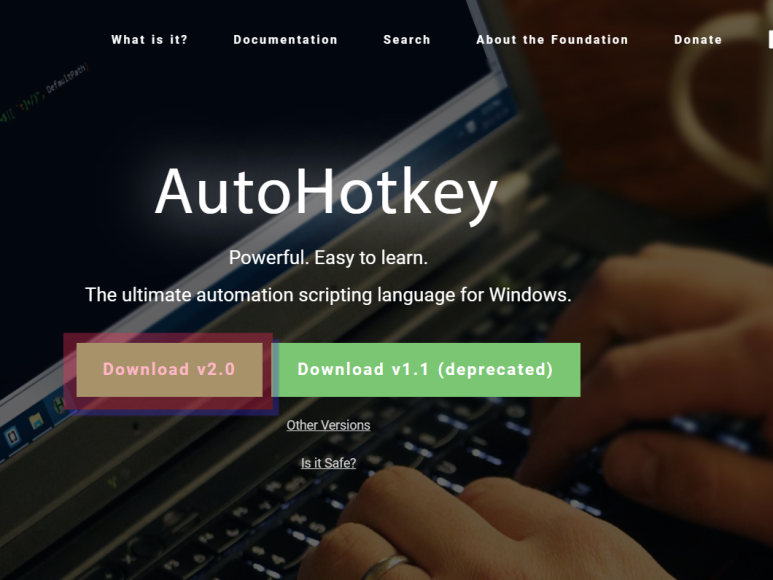오토핫키 매크로 프로그램 autohotkey 다운로드 설치 : 네이버 블로그