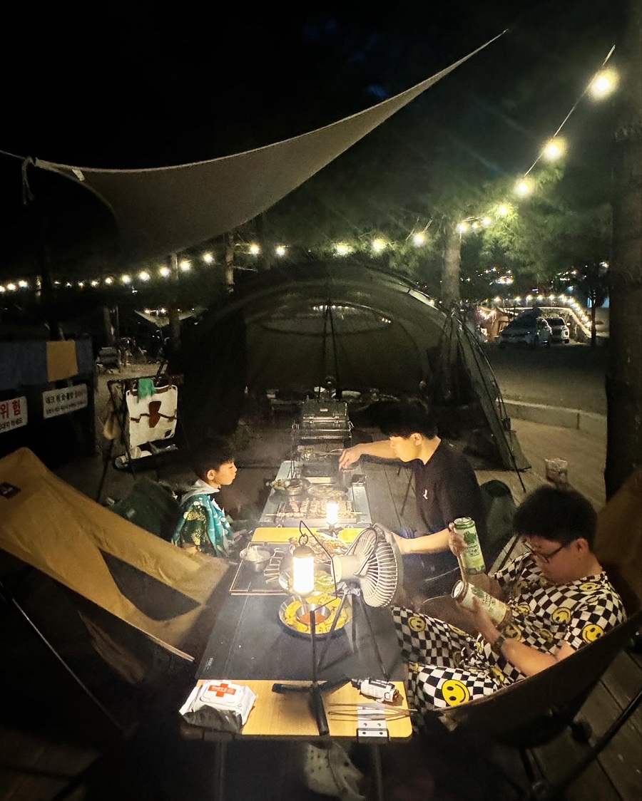 [캠핑요리] 캠핑의 낭만 밤에 즐기기 좋은 구디웨이브클럽하이볼, 3가지 페어링 : 네이버 블로그