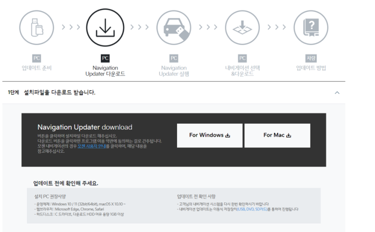 자동차 Kia 기아올뉴모닝 네비게이션 업데이트 방법 네이버 블로그