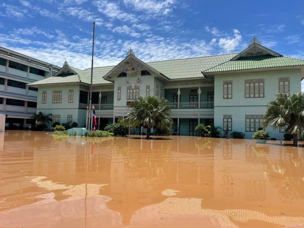 태국 북부지역 홍수로 인해 수재민이 된 일상 : 네이버 블로그