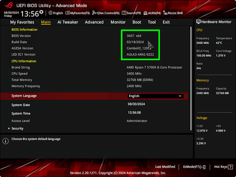 ASUS 메인보드 USB 바이오스 플래시백(BIOS FlashBack) 실패 없이 한 번에 성공하기 (수정판) : 네이버 블로그