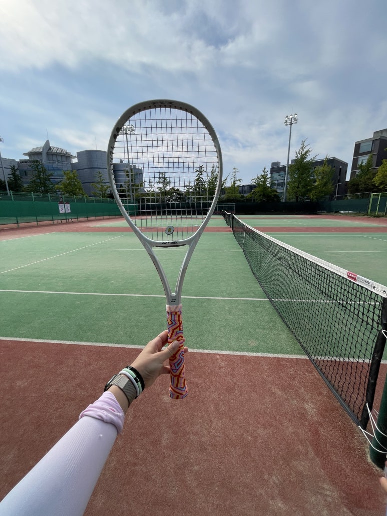 나의 라켓 탐방기 17 - 요넥스 2024 브이코어 98L 285g 1그립 테니스라켓 샌드 YONEX VCORE : 네이버 블로그