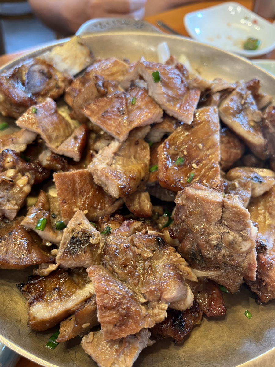담양 돼지갈비 맛집 단청 주차 가격 맛 후기 : 네이버 블로그