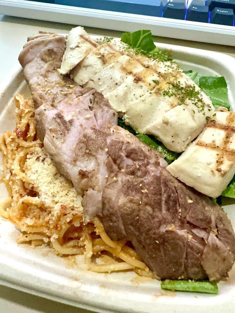 구디 맛집 프레퍼스 다이어트 푸드 구로디지털단지점 내돈내산 후기 포크 로제샐러드파스타 구디 구디 맛집 구디