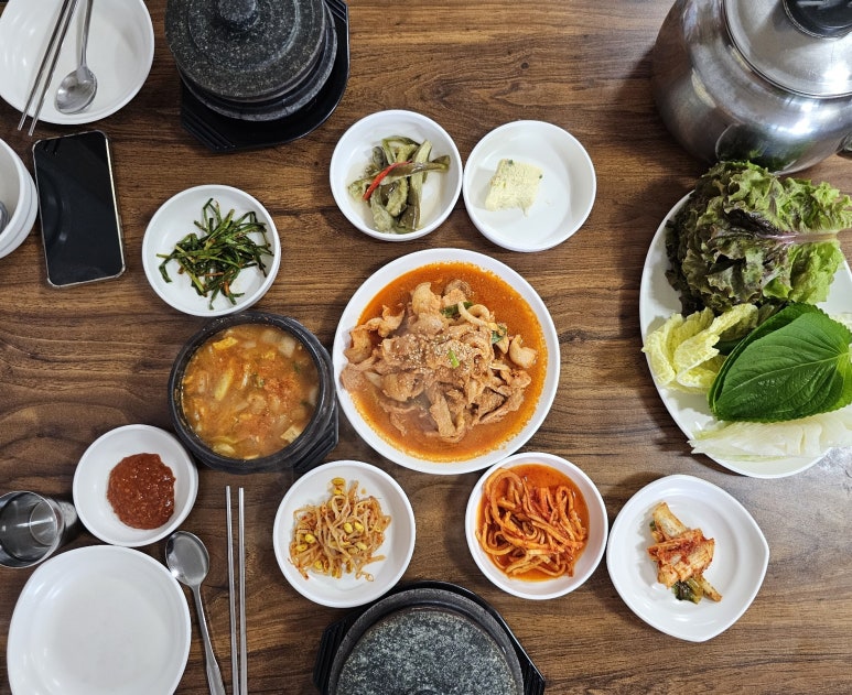 안성공도 대림동산 집밥 맛집 진미돌솥쌈밥집 네이버 블로그