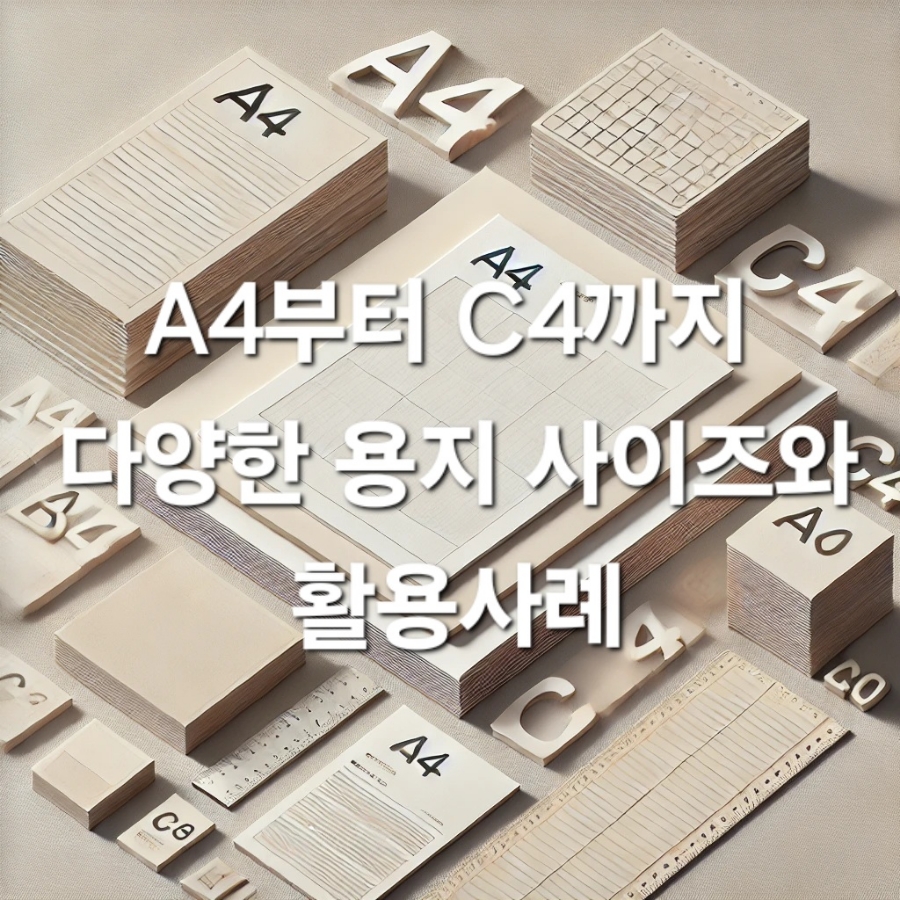A4부터 C4까지 다양한 용지 사이즈와 활용사례 : 네이버 블로그