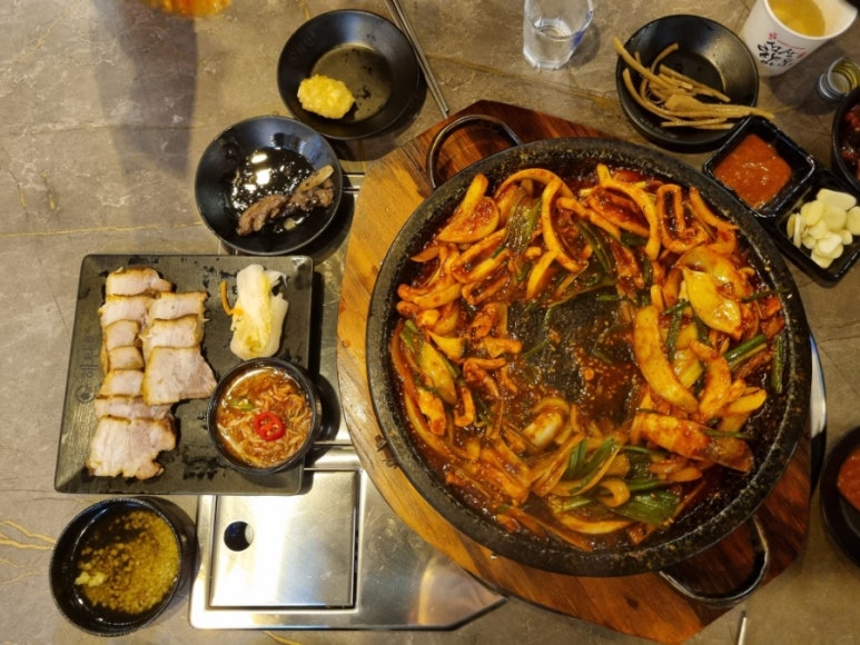부산명지 오징어 요리 전문점 명지 신상 맛집 ㅣ 해탄 명지점 네이버 블로그