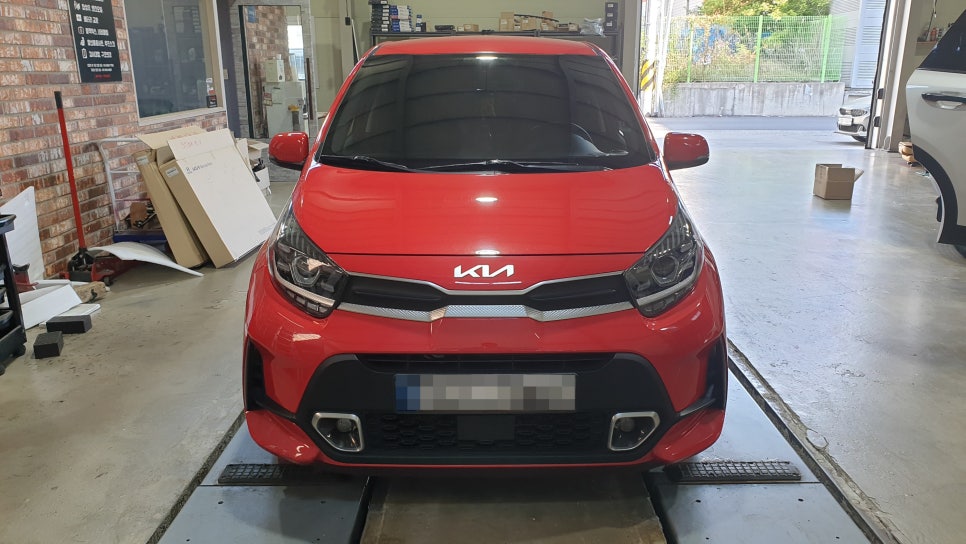 모닝 LKAS 차선유지보조와 화장등, 2열 맵등 시공 : 네이버 블로그