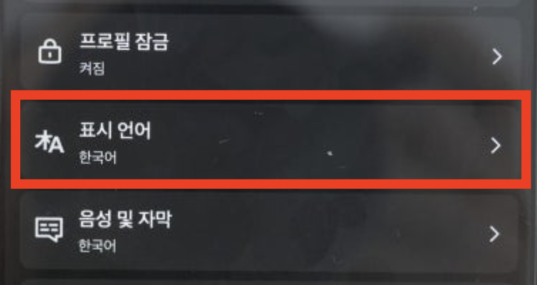 넷플릭스 언어 설정 언어 변경 언어 바뀜 해결 방법 네이버 블로그