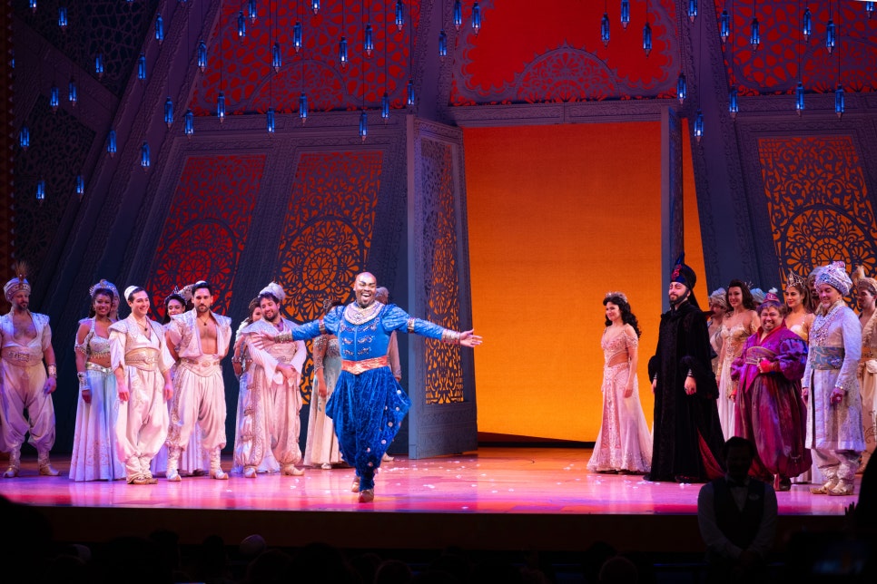 뉴욕 뮤지컬 알라딘 티켓 할인 예약,좌석 후기 : 네이버 블로그