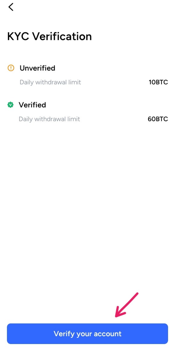 탭비트(TAPBIT) KYC 인증 방법 및 한국어 설정하기 : 네이버 블로그