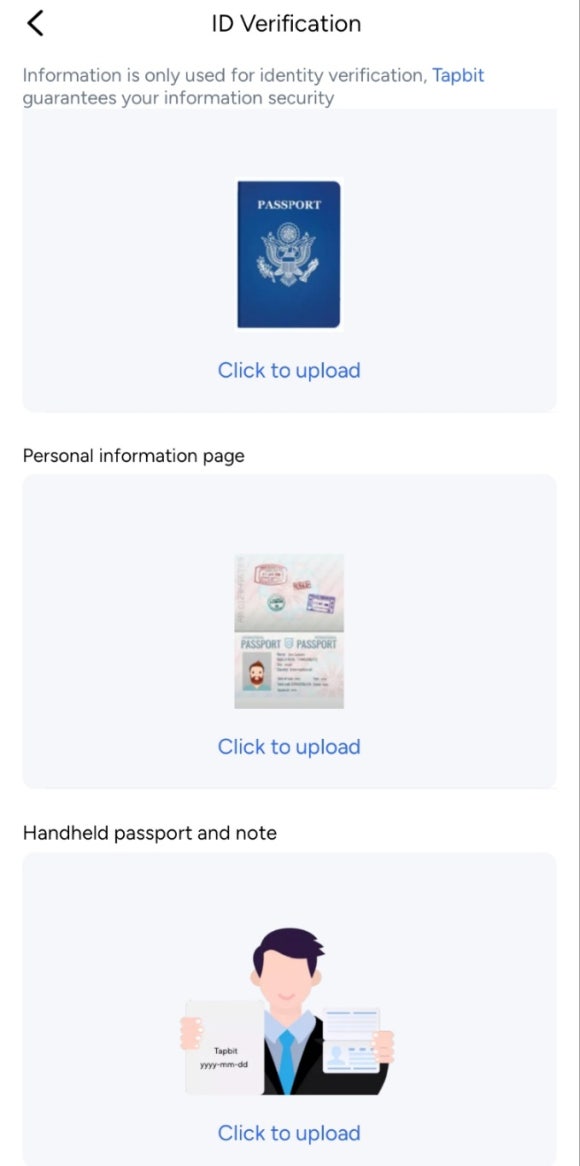 탭비트(TAPBIT) KYC 인증 방법 및 한국어 설정하기 : 네이버 블로그