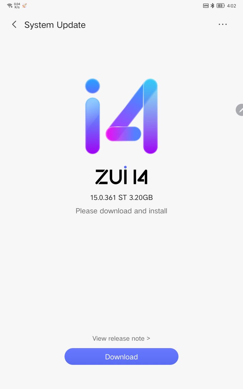 레노버 리전패드 Y700 1세대 ZUI15로 업데이트 하는 방법 및 필기 능력 팜리젝션 향상에 대한 소식. : 네이버 블로그