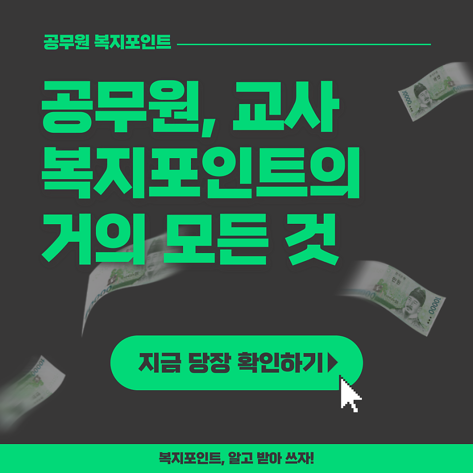 교사 공무원 맞춤형 복지포인트 사용 방법카드 청구 영수증 청구 네이버 블로그