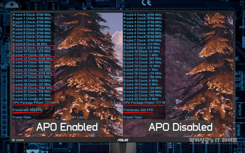 인텔 APO 활성화 설정 인텔 CPU 게임 성능 높이기 [Intel 12, 13, 14세대] : 네이버 블로그