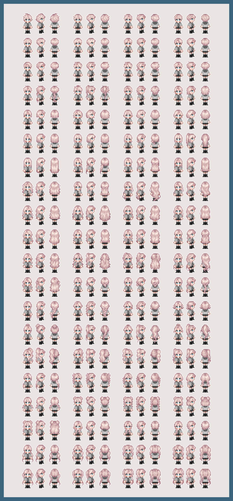 [스타듀밸리] [CP/FS/XNB] 헤어 80종 리텍스쳐 : 네이버 블로그