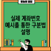 Nh농협 계좌번호 차이 중앙회와 지역농협 구분법 네이버 블로그