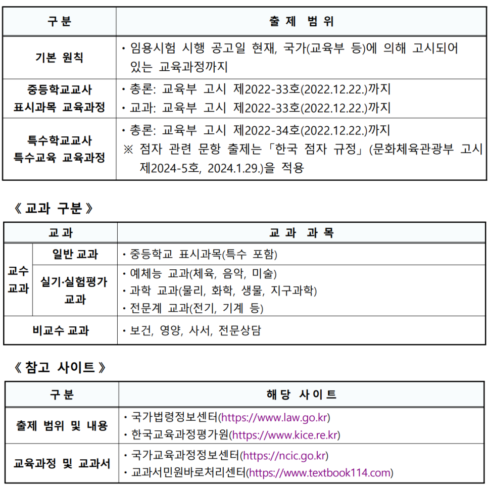 2025년 중등 임용고시 시험일정 및 2024년 경쟁률커트라인 합격선국어 네이버 블로그
