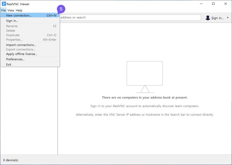 원격화면 접속을 위한 Real VNC 뷰어 사용법 : 네이버 블로그