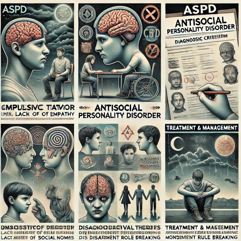 반사회성 성격장애(ASPD): 주요특징과 진단 기준 : 네이버 블로그