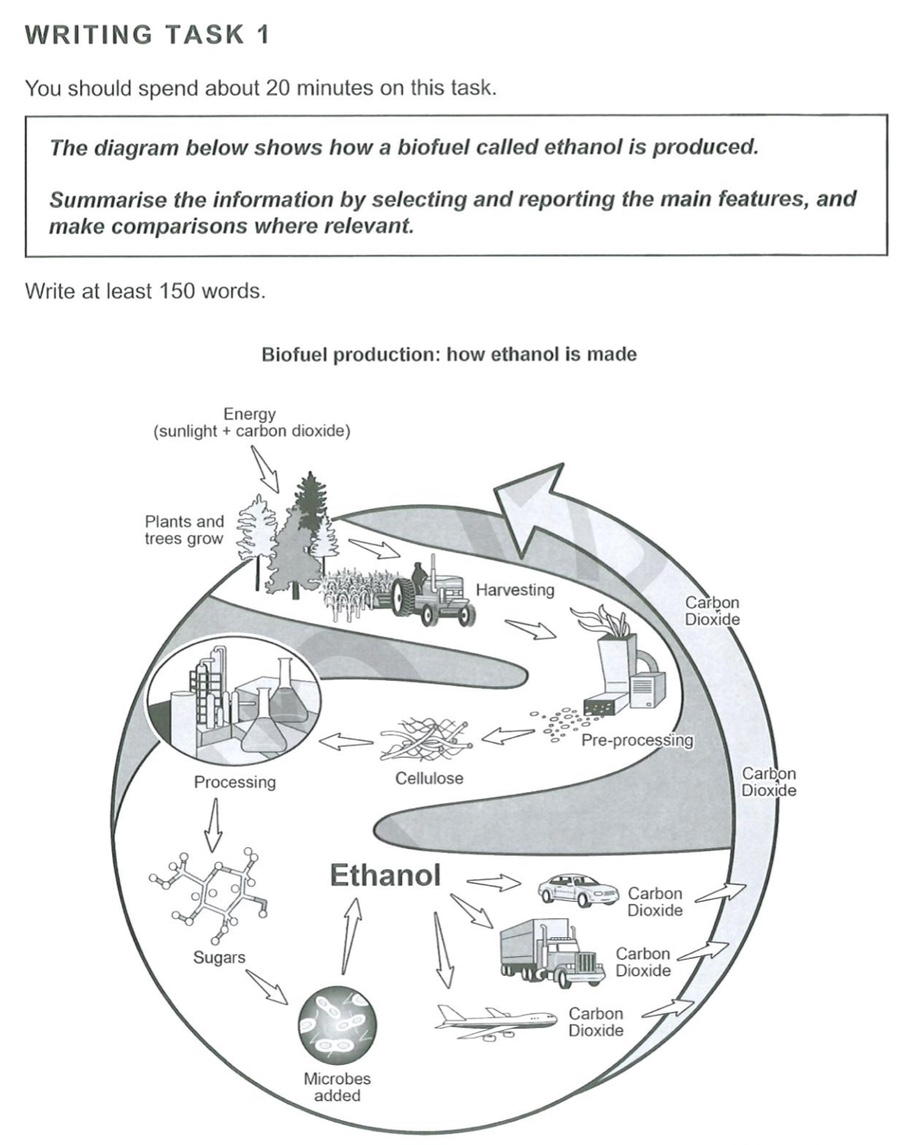 #22 Cambridge ielts 19 TEST3 writing task 1 (flow chart analysis ...