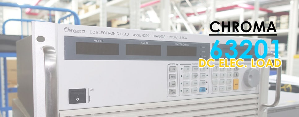 CHROMA / 크롬마의 DC전자로드 소개 - 63201 30A/300A, 16/80V, 2.6KW DC E-LOAD [중고전자 ...