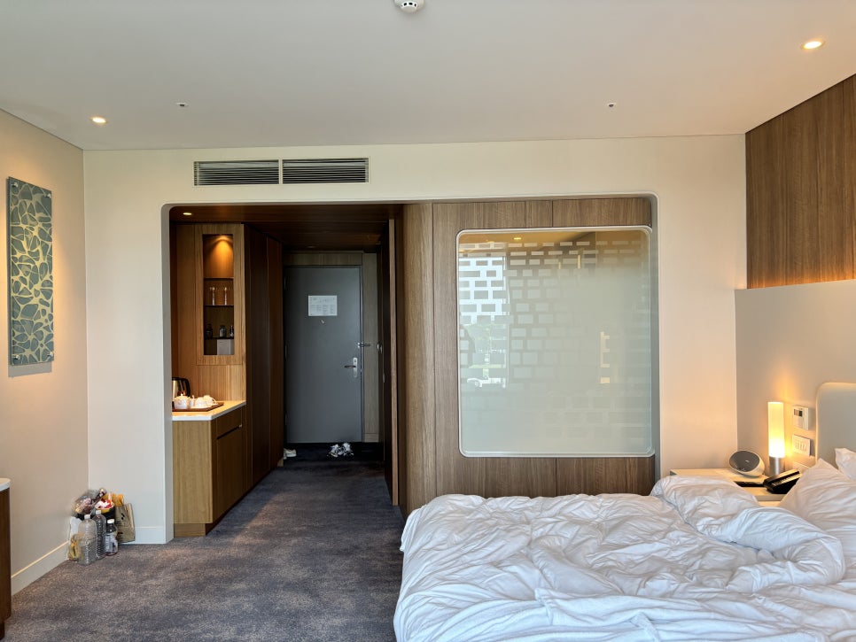 [그랜드 하얏트 호텔 인천- 웨스트 디럭스 킹 2박] 솔직한 투숙 후기 ️🏨 : 네이버 블로그