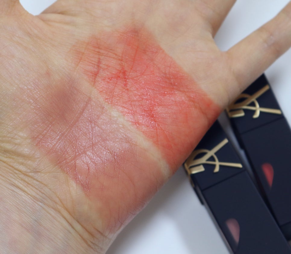 입생로랑 잉크블러틴트 231 로즈우드이모션 202 코랄센세이션 내돈내산 : 네이버 블로그