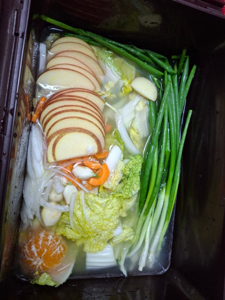 알배추로 담근 물김치 백김치 동치미 겨울에 아주 좋아요 : 네이버 블로그