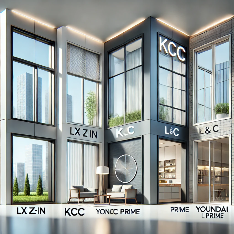 대한민국 창호 브랜드 비교: LX지인, KCC창호, 영림프라임, 현대L&C : 네이버 블로그