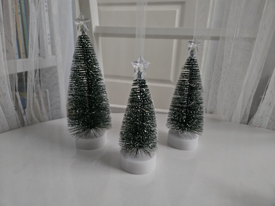 탁상용 led 초미니 트리 3개 세트 5000원 : 네이버 블로그