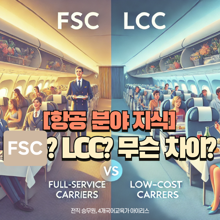 FSC LCC 차이점 항공사 항공권 비교? : 네이버 블로그