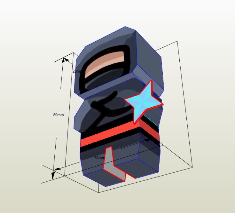 운빨존많겜 닌자 만들기 종이모형하는남자 무료 도안 : 네이버 블로그
