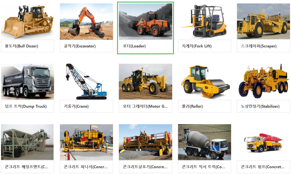 로더loader란 어떤 건설기계인가 네이버 블로그