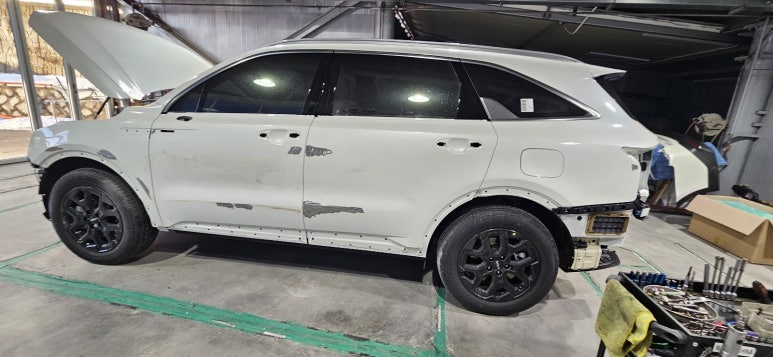 신차사고 쏘렌토mq4 하이브리드 대물보험처리로 감가상각비용까지. : 네이버 블로그