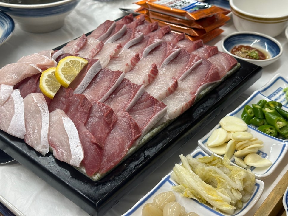 평택고덕 산호초활어회스시 대방어 맛집 가리비찜 매운탕까지 섭렵하고온 횟집 리뷰 네이버 블로그