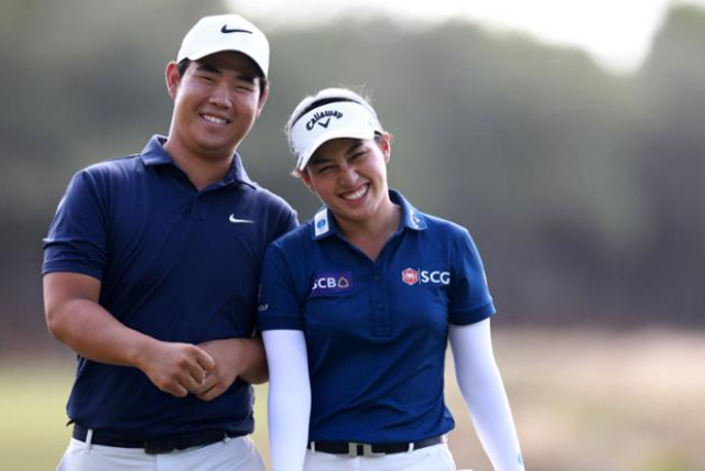 톰과 제리' 김주형·티띠꾼, 골프 혼성 대회 그랜트 쏜턴 인비테이셔널 준우승 : 네이버 블로그
