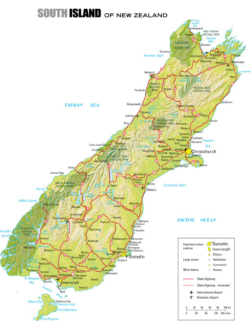 뉴질랜드 지도 PDF 다운로드 및 지역별 여행 가이드 : 네이버 블로그