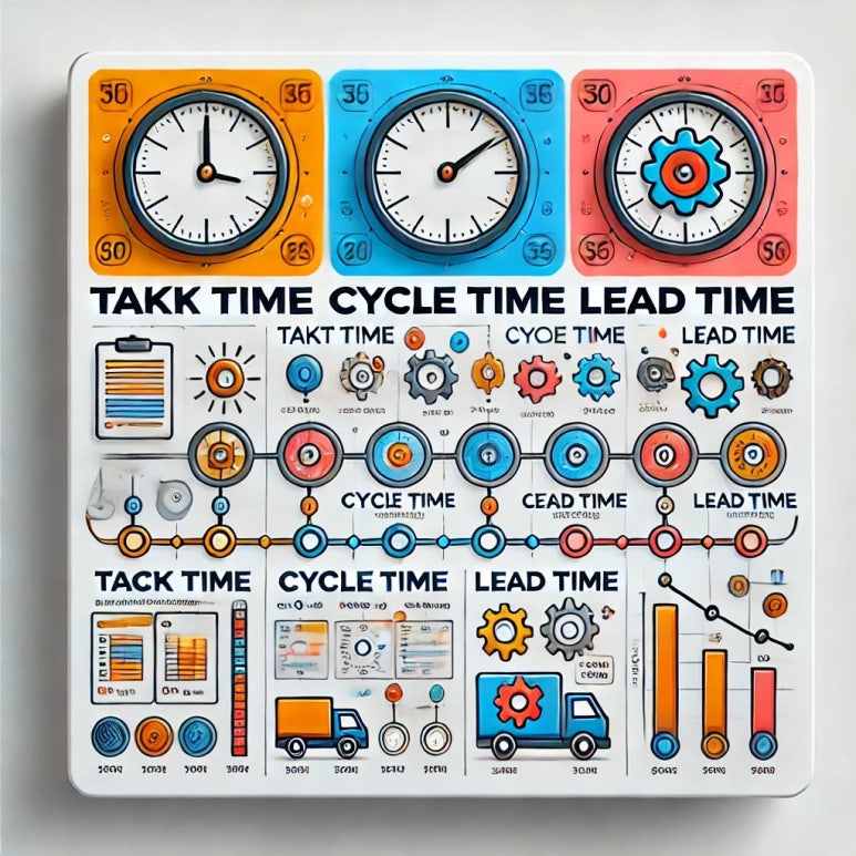 [생산기술/생산관리] Takt Time(택타임)/Cycle Time(사이클타임)/Lead Time(리드타임) : 네이버 블로그
