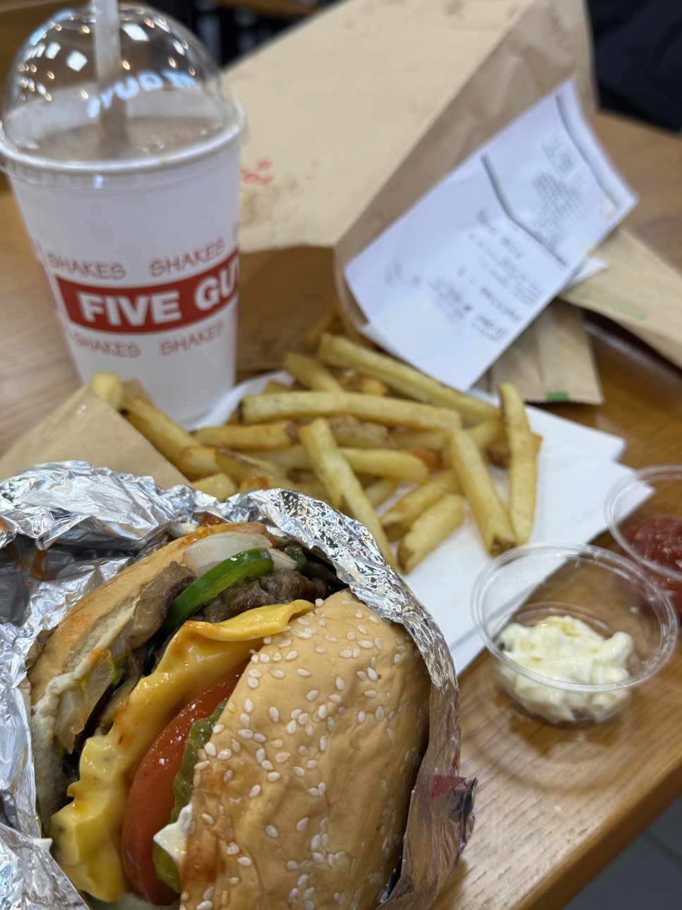 호주 멜버른 여행 햄버거 맛집 파이브 가이즈 주문방법 가격 밀크쉐이크 후기 : 네이버 블로그