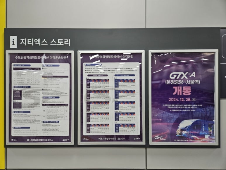 미래를 바꾸는 고양 수도권 광역 급행 철도 Gtx A 노선 개통식 열차 시간표 운임비 출구 정보 네이버 블로그