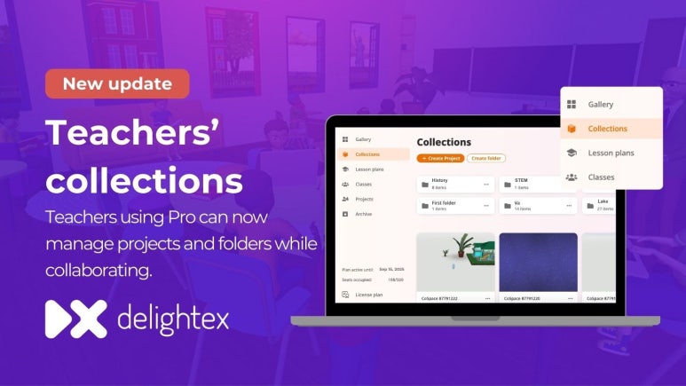 코스페이시스 에듀(CoSpaces Edu)가 이제 딜라이텍스(Delightex)로 바뀌었습니다. : 네이버 블로그