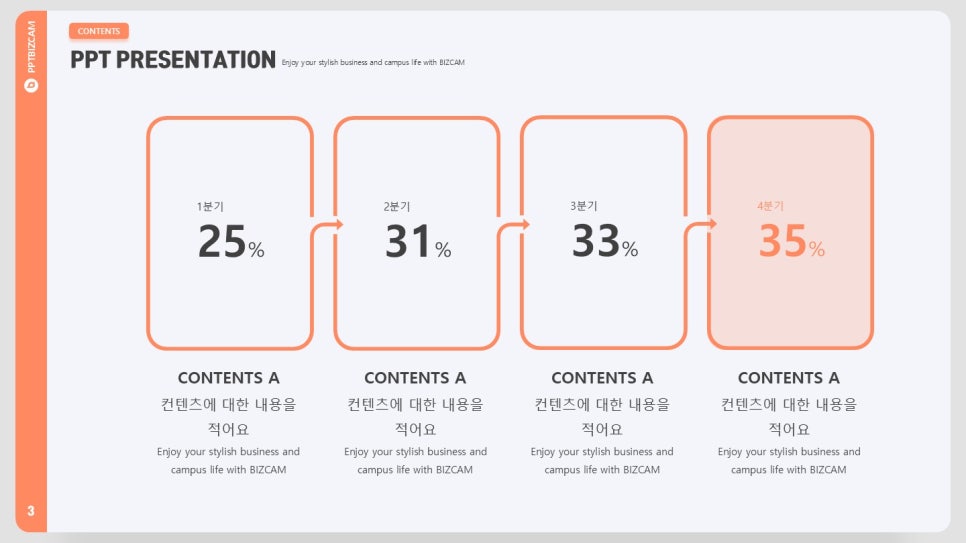 무료 ppt 템플릿 1838번 공유 회사 제안서 좋은 오렌지 스타일 : 네이버 블로그