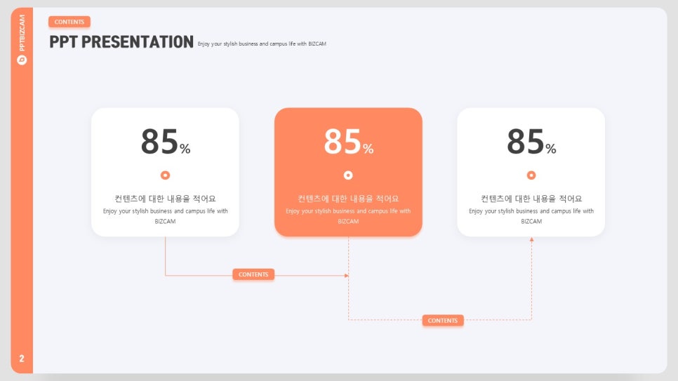 무료 ppt 템플릿 1838번 공유 회사 제안서 좋은 오렌지 스타일 : 네이버 블로그