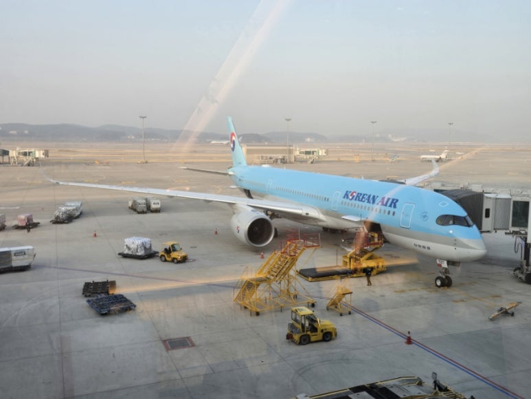 대한항공 새비행기 A350-900 인천 후쿠오카 KE787 엑스트라 레그룸 좌석 후기 : 네이버 블로그