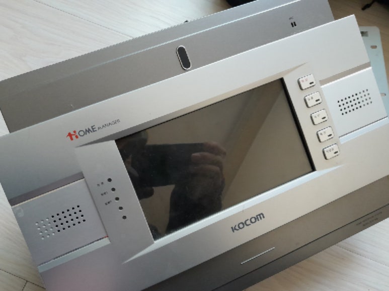 중앙집중방식 코콤 KCV-358 고장 대체 비디오폰 K6B VP-R431E 인천 주상복합 건물 인터폰 설치 : 네이버 블로그