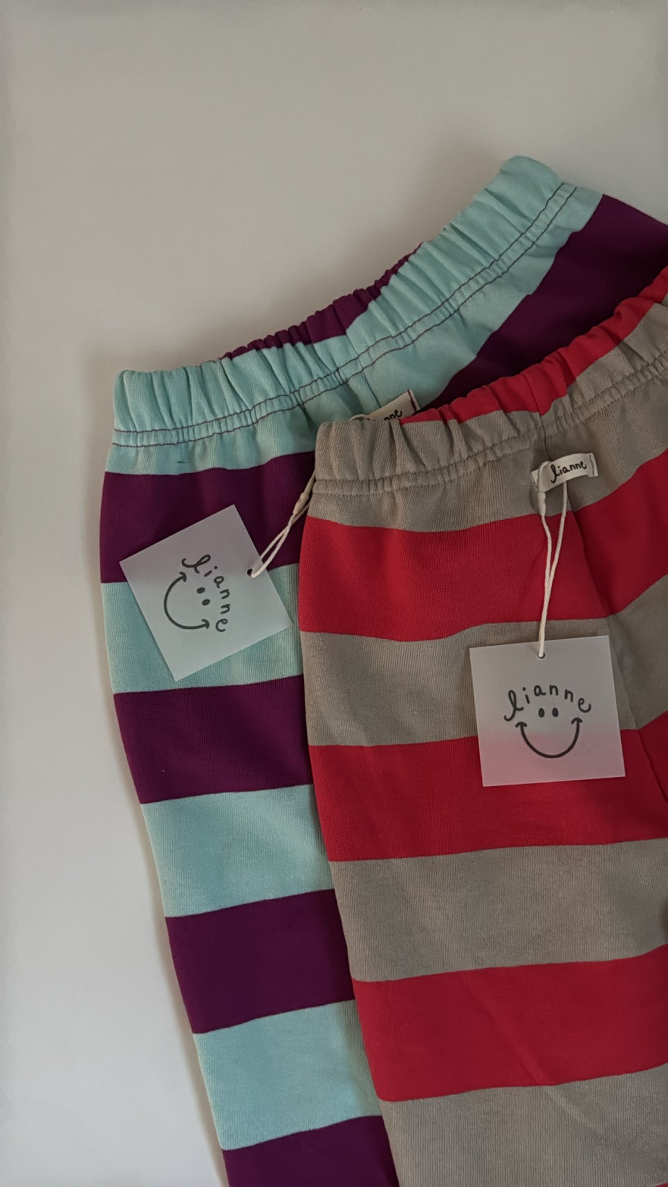 리아느 스트라이프 유아 조거팬츠 어린이집 등원룩 준비 : 네이버 블로그