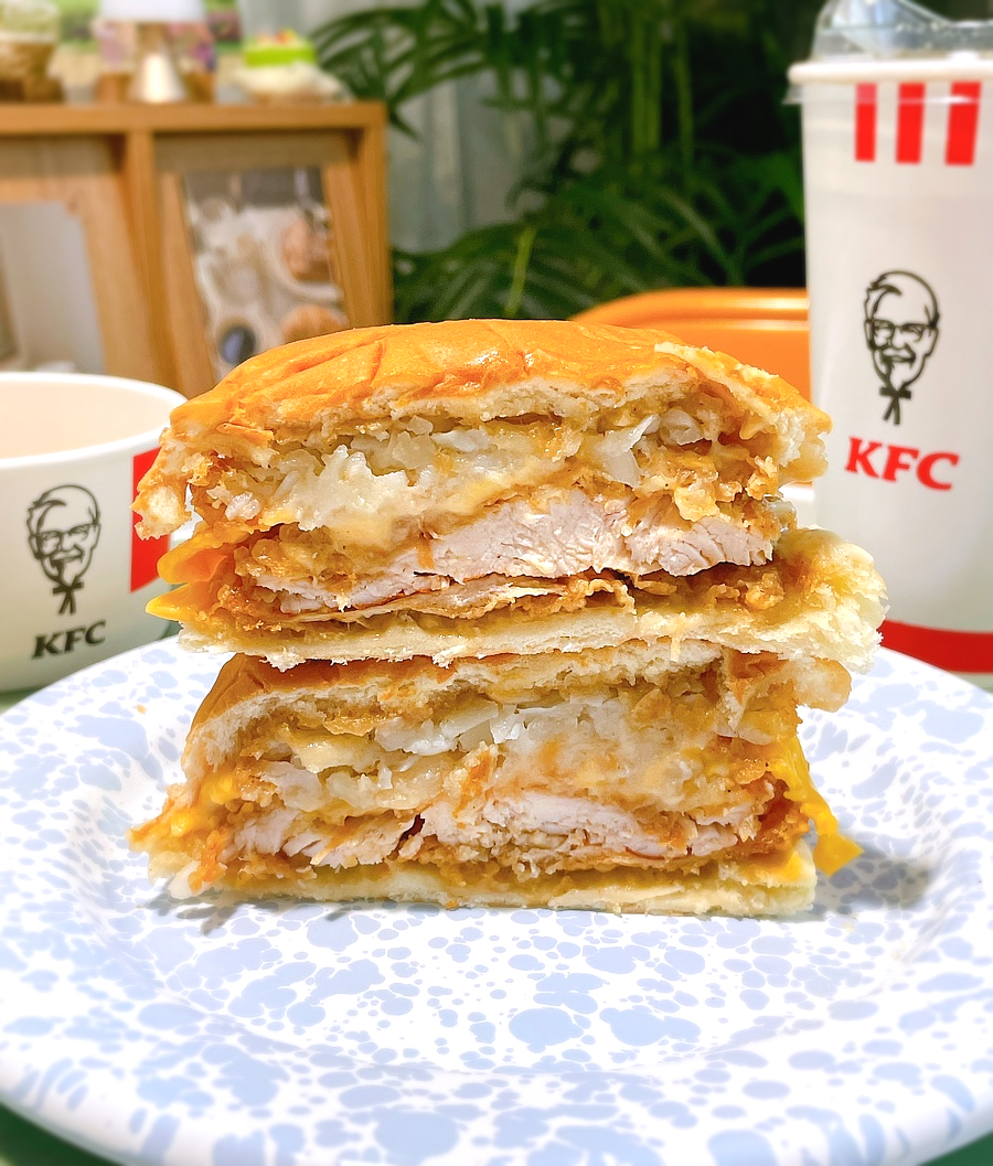 KFC 단백질 메뉴 추천 업그레이비 타워 행사 : 네이버 블로그