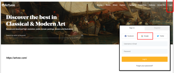 저작권없는 프리 명화사이트:: Artvee(아트비) : 네이버 블로그